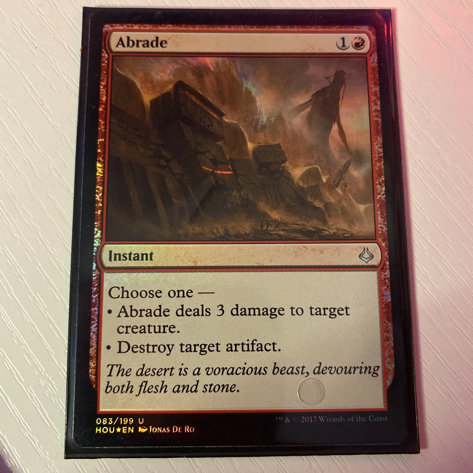 Abrade [Commander Legends Commander Deck] Magic MTG | eBay