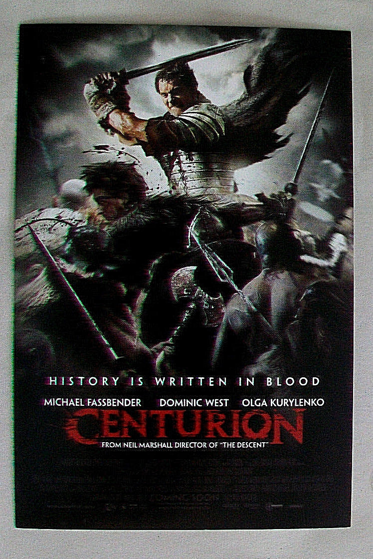 CENTURION 10 Ientical Postcards Michael Fassbender Dominic West Neil ...