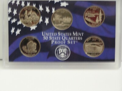 2005 US Mint 50 State Quarters Proof Set | eBay