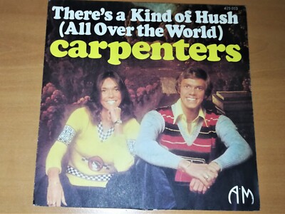 CARPENTERS - THERE'S A KIND OF HUSH - Vinyl, 7", Single, 45 RPM - V24 ...