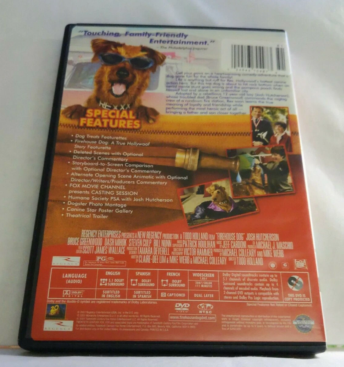 Firehouse Dog Dvd