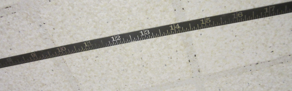 20 foot Artisan Lufkin Rule Saginaw MI Metal Tape Measure rule tool VTG ...
