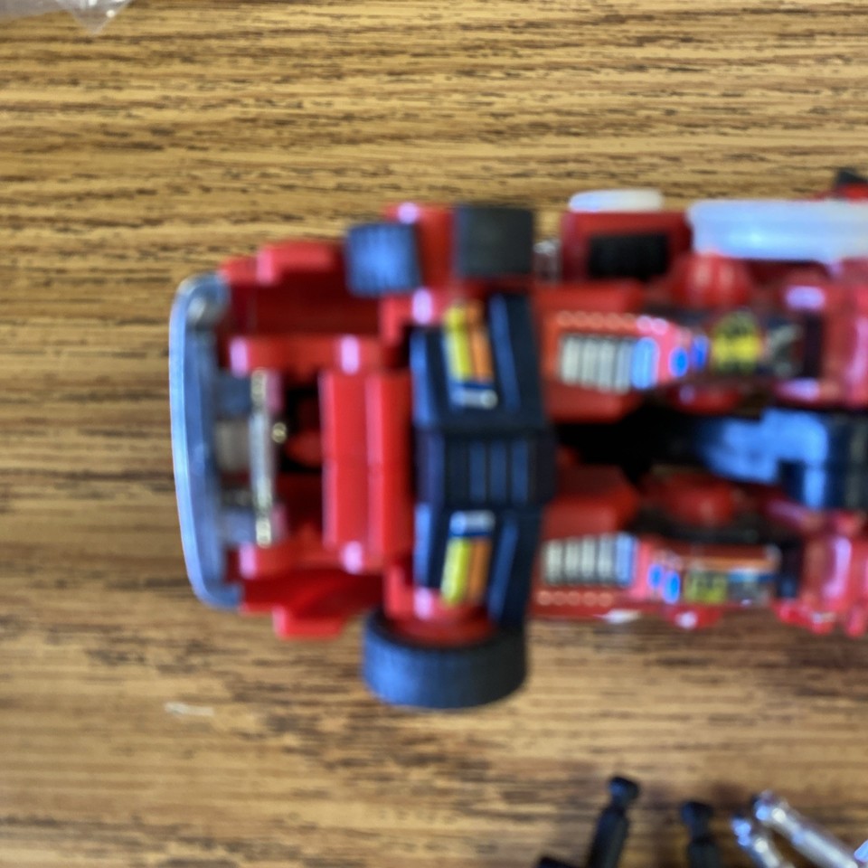 Vtg Transformers G1 Inferno Autobot 1985 Japan Takara Fire Engine Near ...