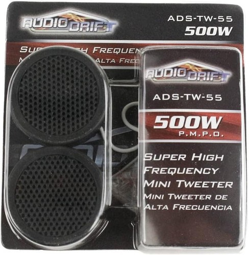 AudioDrift 500 Watt Super High Frequency Mini Tweeters Surface Mount ...