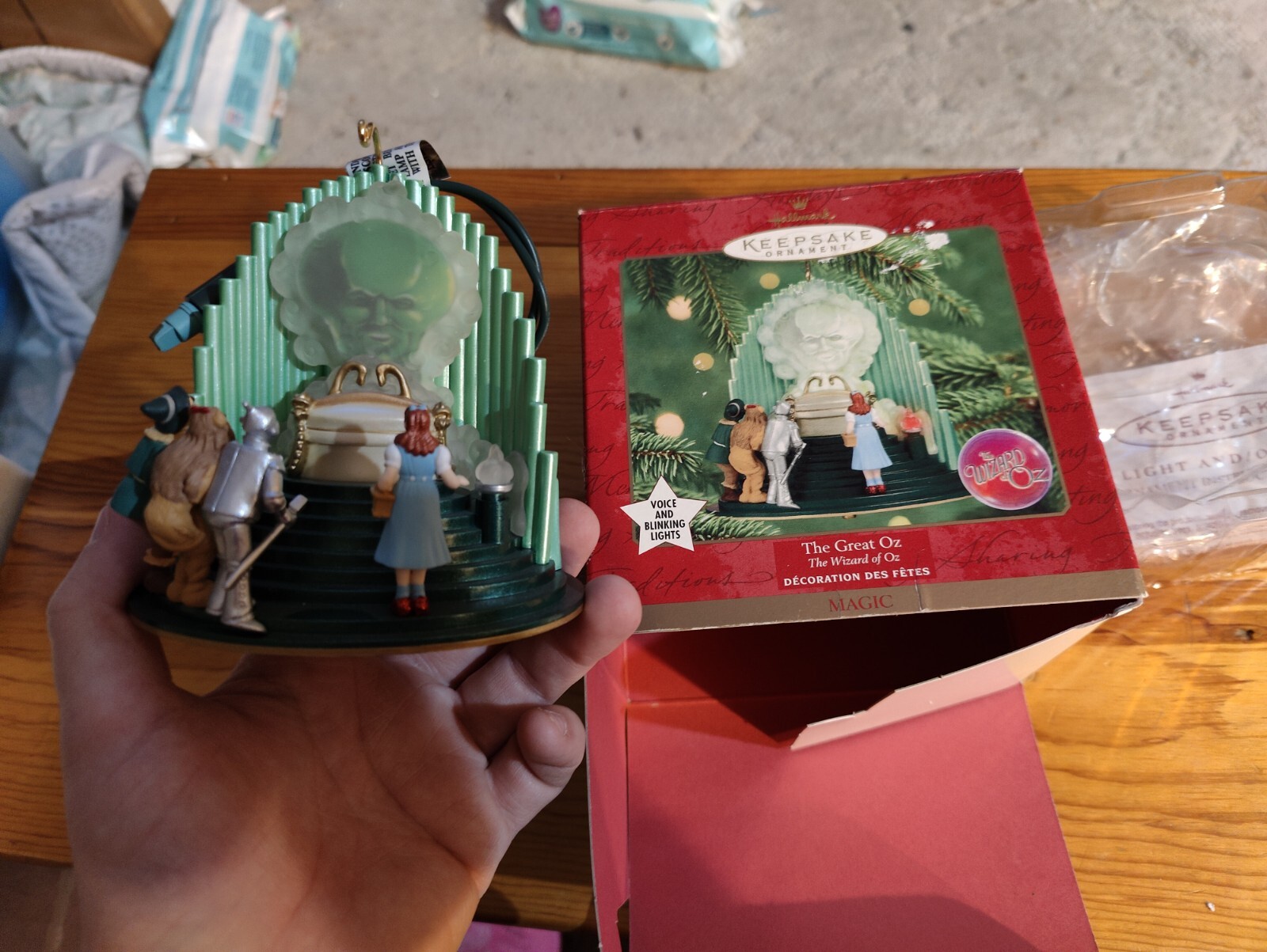 2000 Hallmark Keepsake Magic Ornament The Wizard Of Oz The Great Oz | eBay