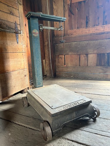 Vintage Antique 500 lb. Fairbanks Grain Scale | eBay