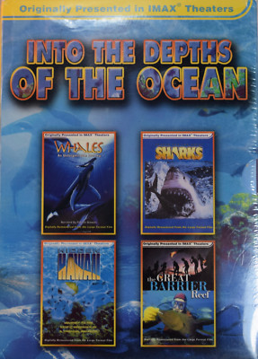 IMAX - Into the Depths of the Ocean (DVD, 2002, 4-Disc Box Set) *FREE ...