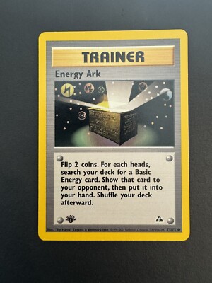 1st Edition Energy Ark 75/75 - Neo Discovery - Near Mint | eBay