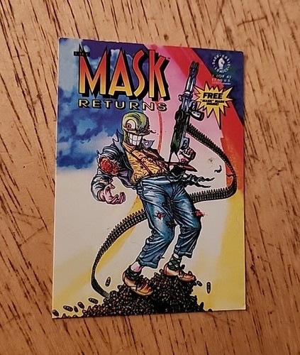 1994 New Line Cinema The Mask Returns Dark Horse Comic Book Cover ...