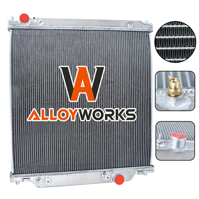 Aluminum Radiator For 2003-2007 05 Ford F250 F350 F450 6.0L POWERSTROKE ...
