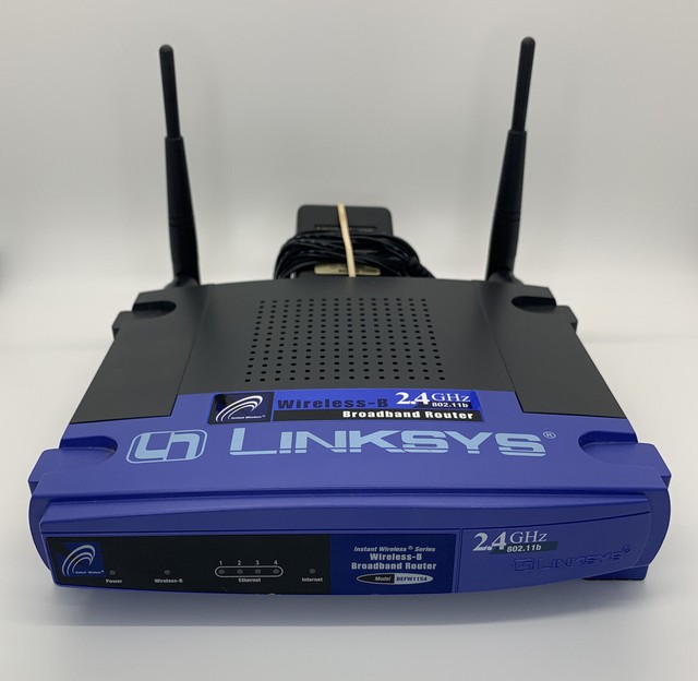 Linksys Wireless-B Broadband Router 2.4GHz (802.11b) 4 Port-WEP Model ...