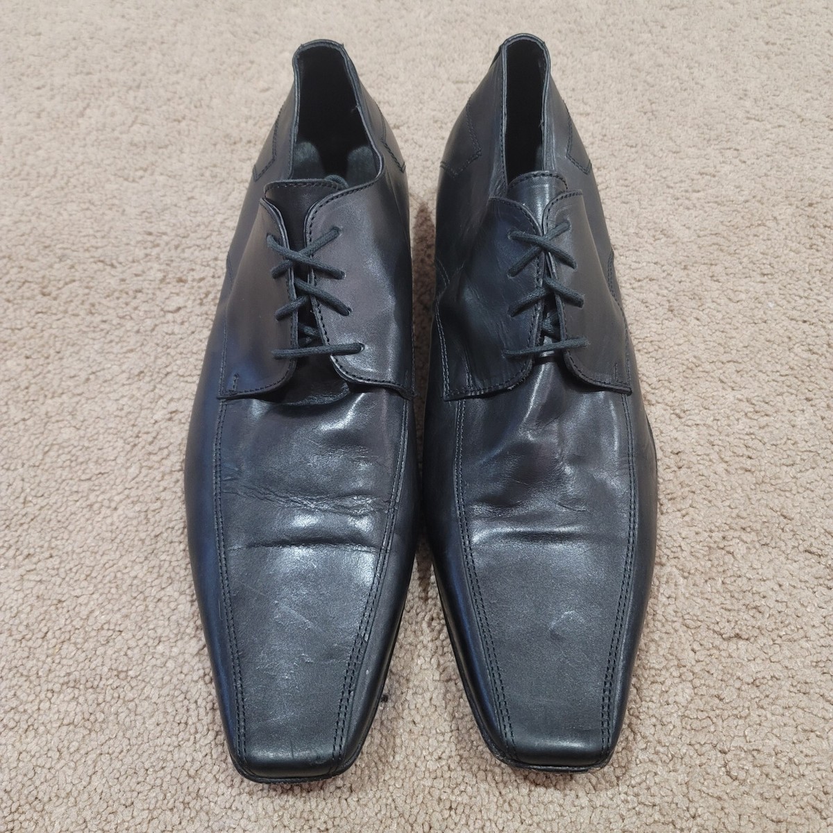 Vero Cuoio Italian Leather Size 44 Dress Shoes Made in Italy Vero Cuoio Italian Leather Size 44 Dress Shoes Made in Italy