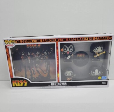 Funko POP 2021 Walmart Deluxe Album Exclusive Destroyer KISS 4-Pack #22 ...