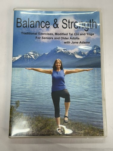 Balance & Strength DVD Used Jane Adams Tai Chi Yoga Seniors Exercise ...