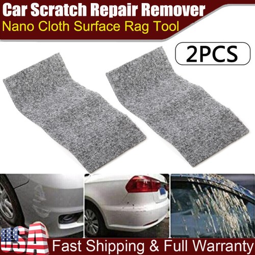 2PCS Nano Sparkle Cloth For Car Scratches Nano Magic Cloth Scratch ...