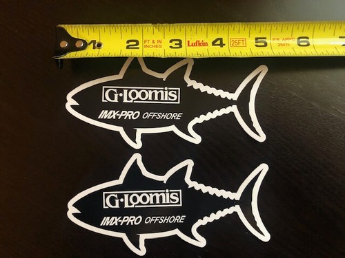 G Loomis Gloomis Fly Fishing Outdoor Sticker/Decal FISH 5" Authentic | eBay