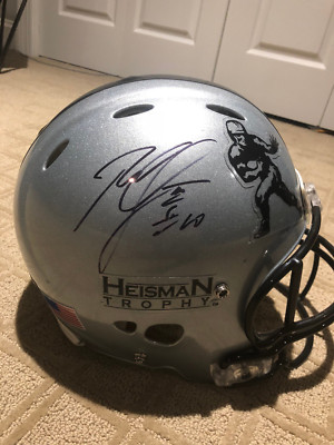 Robert Griffin III signed custom game helmet Heisman RG3 | eBay