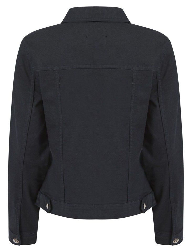 Womens Ladies Amara Reya Stretch Denim Jacket Soft Cotton Summer ...