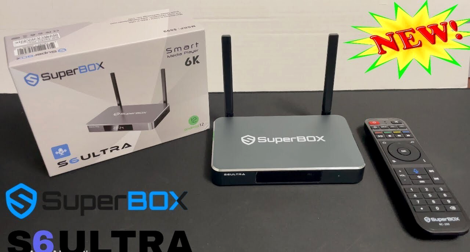 SuperBOX S6 Ultra-NEW/CHEAP! FASTEST Android TV Box—1000's of Channels ...