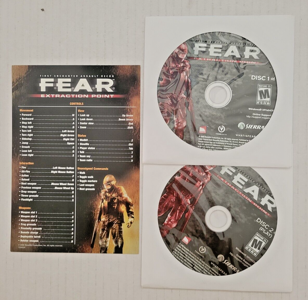 FEAR Extraction Point Expansion Box PC Game 20626725859 | eBay
