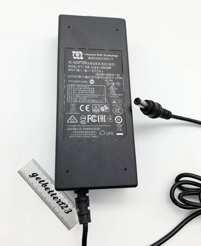 Hikvision POE Video Recorder 2AAL090R 48V 1.875A Round Port Power ...