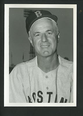 Manager Billy Jurges 1960 Press Original Photo by Don Wingfield Boston ...