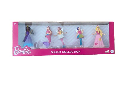NEW Mattel BARBIE Micro Collection, 5 Pack Collection Fairy, Mermaid ...