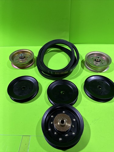 Belt Idler Pulley Deck Kit for Husqvarna 54 Inch 196103 196106 196104 ...