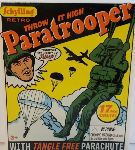 Schylling Retro Paratrooper Toy Action Figure 19649232550 | eBay