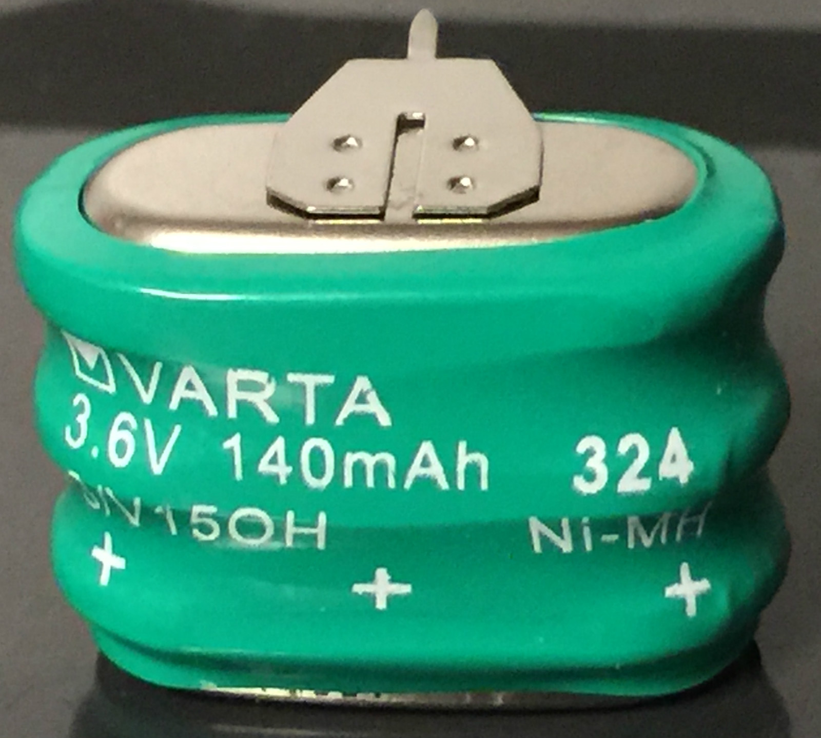 Brand New Varta 3/V150H 3.6V 150mAh 3 Pin 55615-303-059 Rechargeable ...