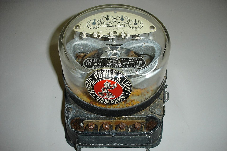 General Electric Power Meter - Vintage & Untested | eBay