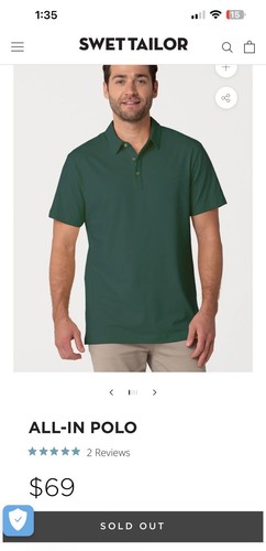 Lot of 3 SWET TAILOR Sz L Shirts Polo Tees Golf Pastels Lightweight | eBay