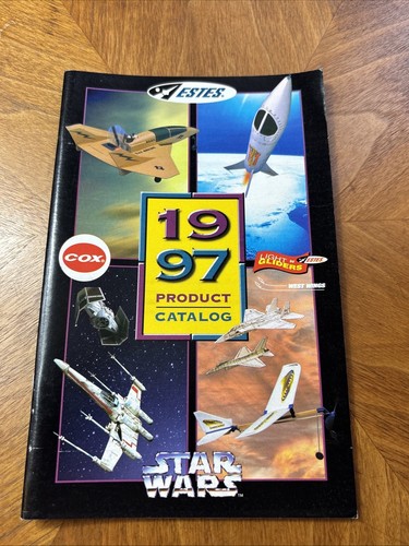 1997 Estes Product Catalog Model Rockets Cox Star Wars Vintage 90s | eBay