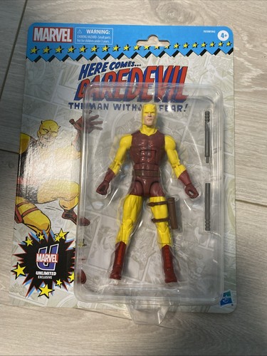 Marvel Unlimited Legends Yellow Daredevil Retro Card New Sealed | eBay