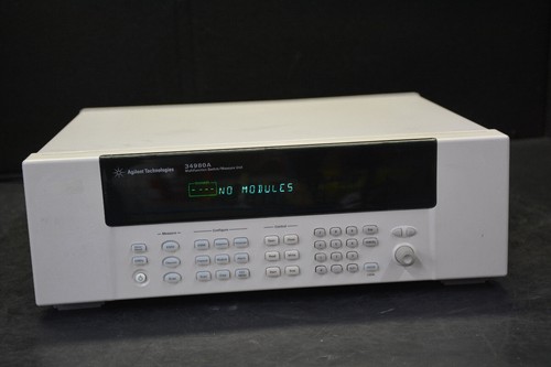 HP Agilent Keysight 34980A Multifunction Switch / Measure Unit (no plug ...