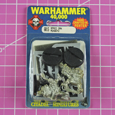 Warhammer 40K Space Ork Mekboyz NIB Metal - Rare & OOP - Citadel Orks ...