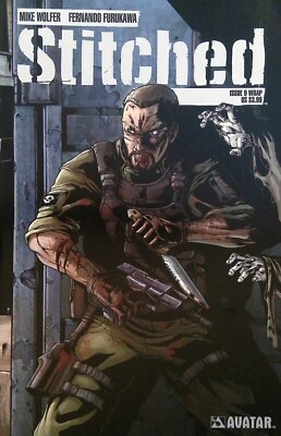 Stitched #9 Wrap Comic 2012 - Avatar Comics - Garth Ennis | eBay