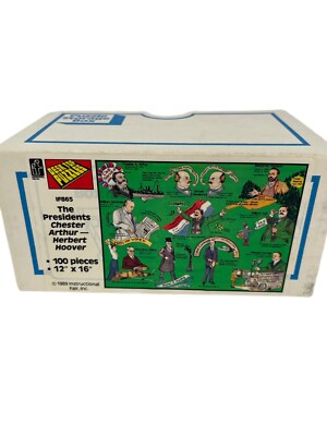 Desk Top Puzzles The Presidents Chester Arthur-Herbert Hoover 100 Piece ...