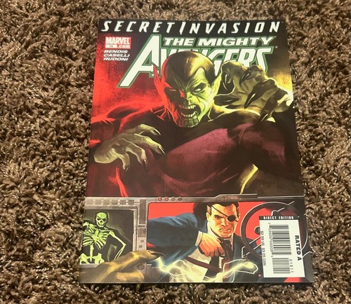 Mighty Avengers #18 Secret Invasion VF NM MCU Disney+ 2008 Nick Fury | eBay
