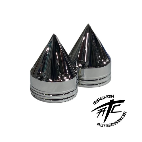 ZX-14R CHROME SPIKE FORK CAPS 2012-2022 KAWASAKI NINJA ZX14R | eBay