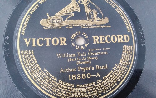 Arthur Pryor’s Band 78rpm Single 10-inch Victor Records #16380 William ...