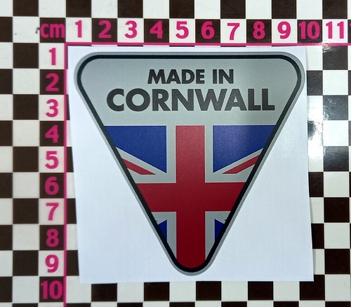 Made IN Cornwall Silber Sticker - Umbau Restaurierung Mechanisch ...