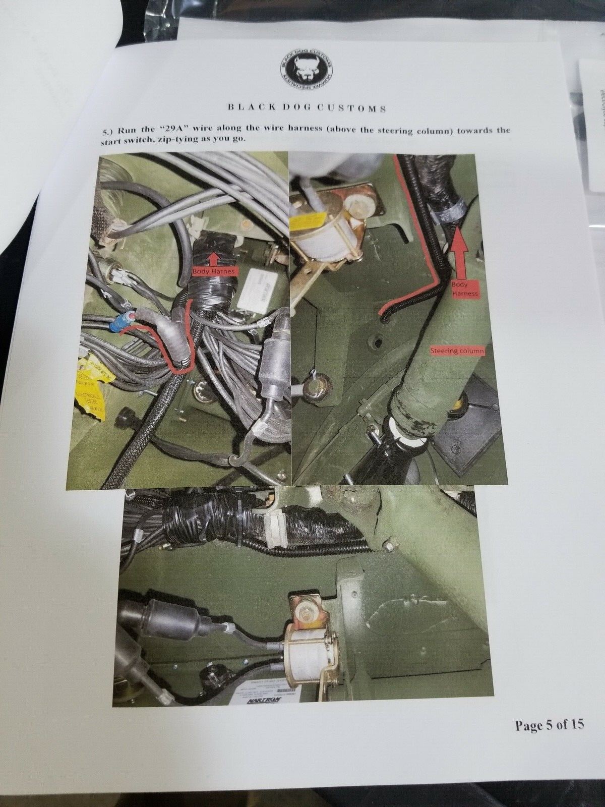 HMMWV 6.5 TD 4 speed 4L80e stand alone wire harness, Transmission ...