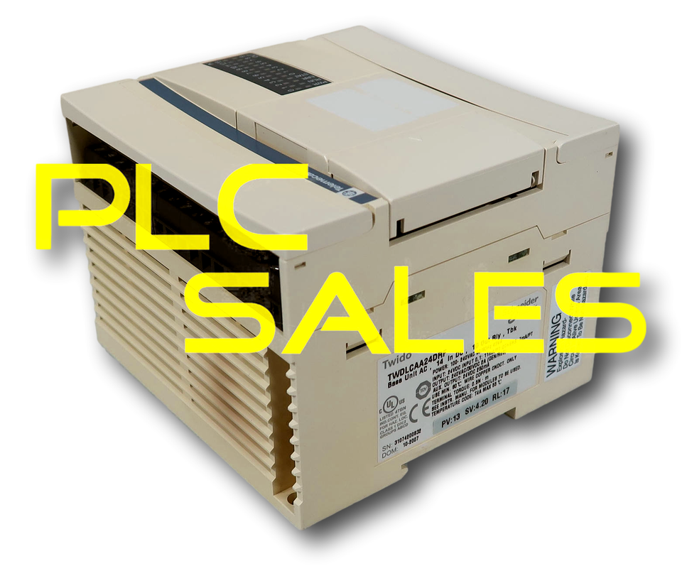 Schneider Electric Telemecanique TWDLCAA24DRF | Twido Micro PLC AC Base ...