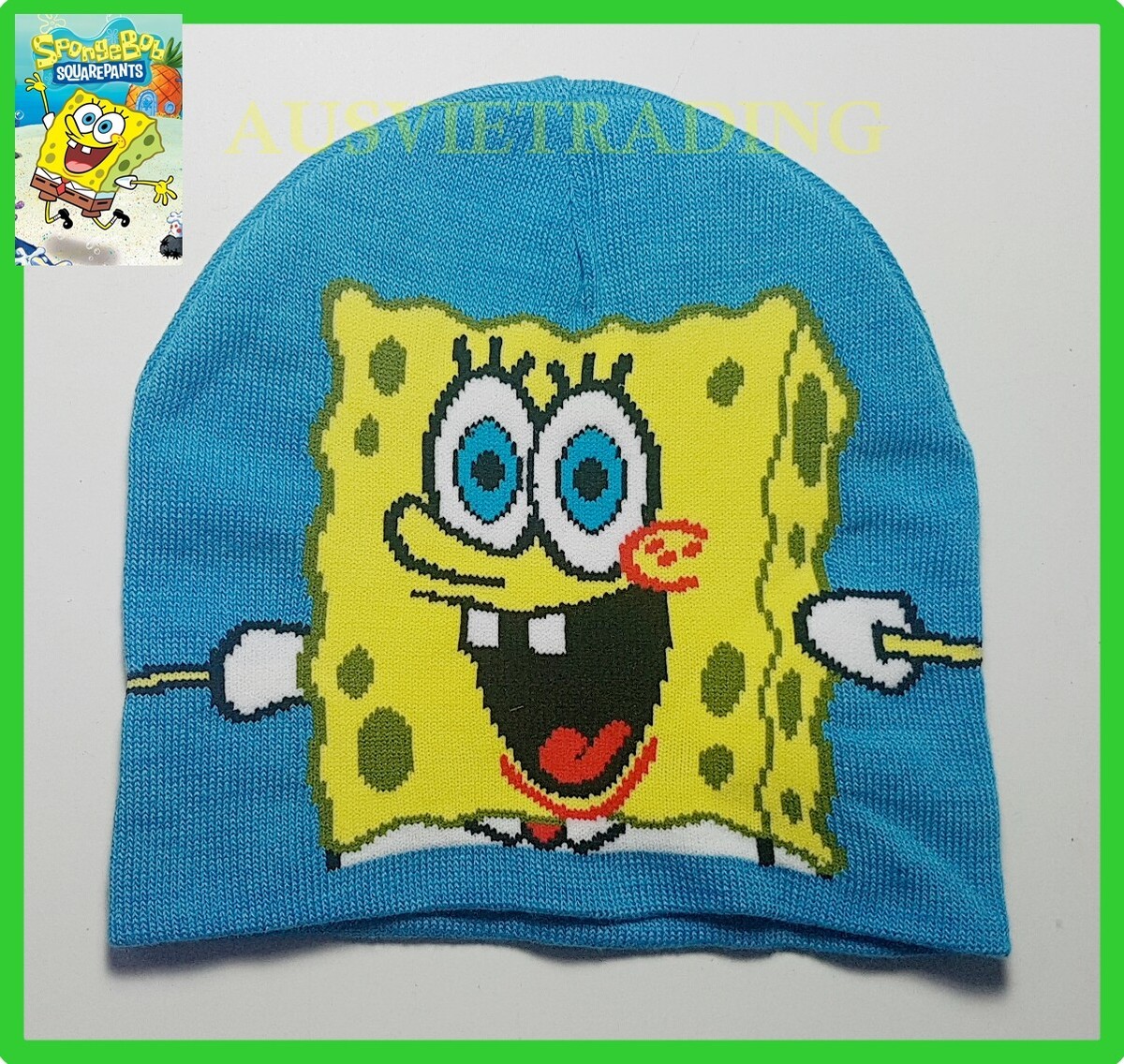 Spongebob Squarepants Crochet Hat Pattern