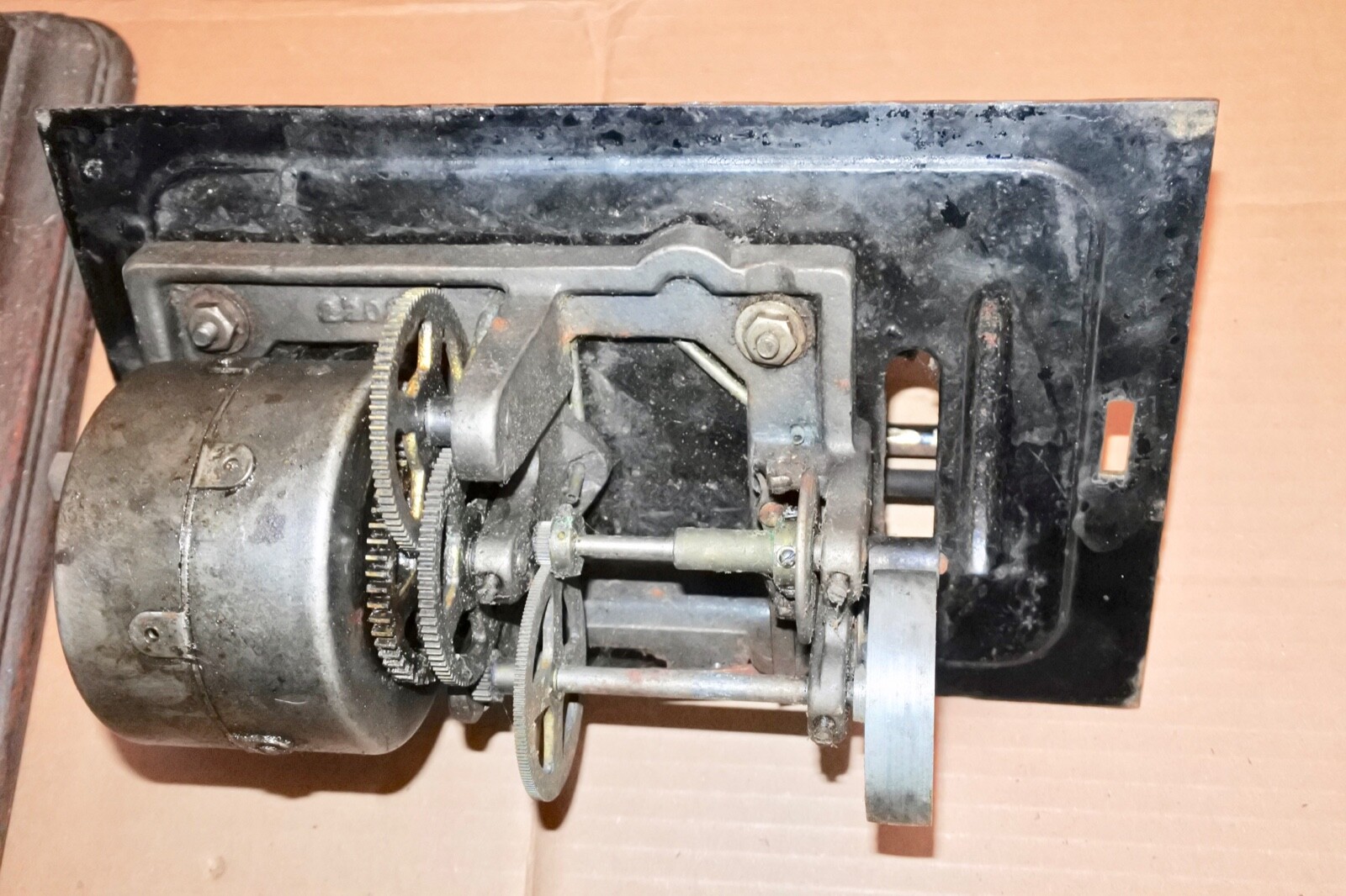 Vintage Columbia Graphophone Type BK Phonograph w/ Motor Cylinder Parts ...