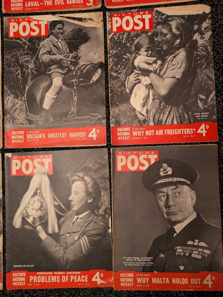 13 Vintage Picture Post Magazines 1939 - 1945 | eBay UK