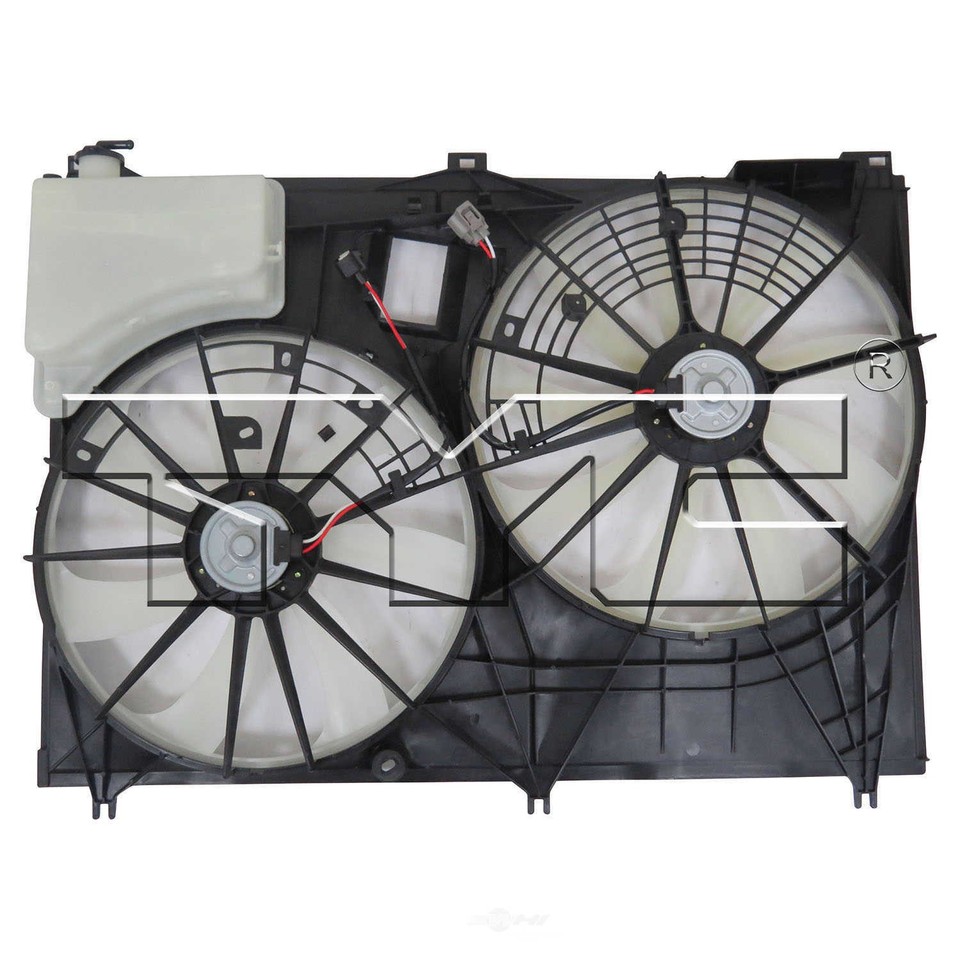 Dual Radiator and Condenser Fan Assembly TYC 623380 fits 14-19 Toyota ...