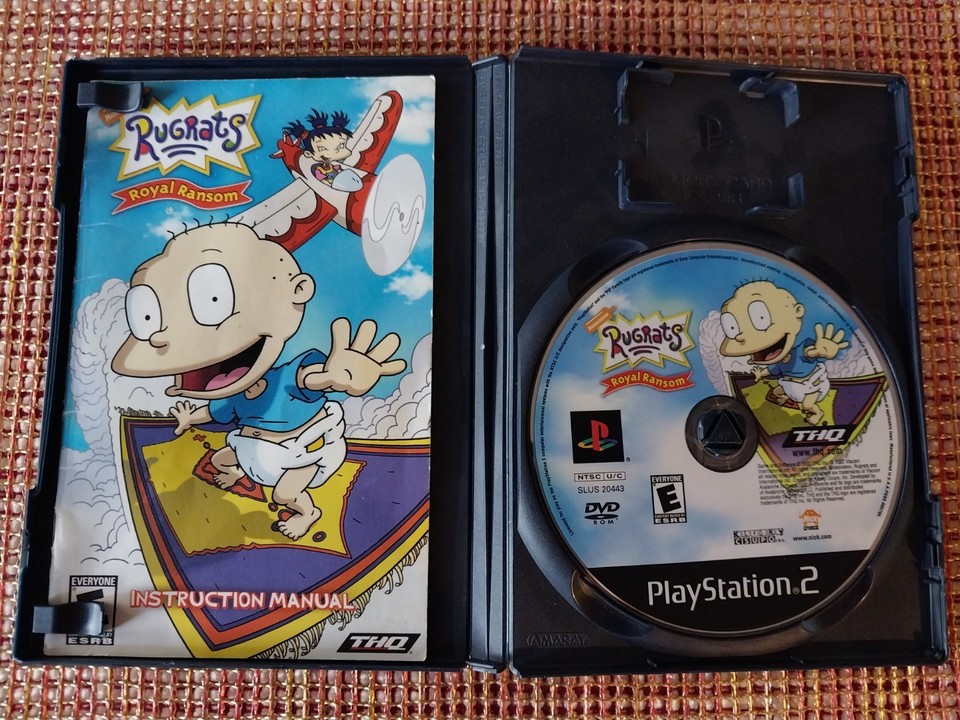 Rugrats: Royal Ransom PS2 (PlayStation 2, 2002) Complete With Manual | eBay