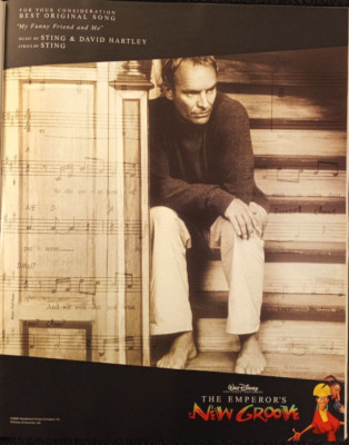 STING ORIGINAL (UNFRAMED) 2000 magazine PROMO AD | eBay